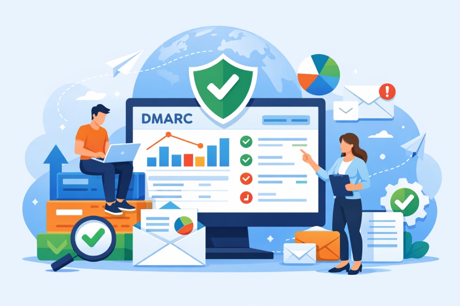 How can I set up DMARC Analyzer Free for my domain to start receiving ...